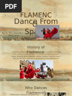 Flamenco: A Cultural Journey | PDF | Performing Arts | Entertainment