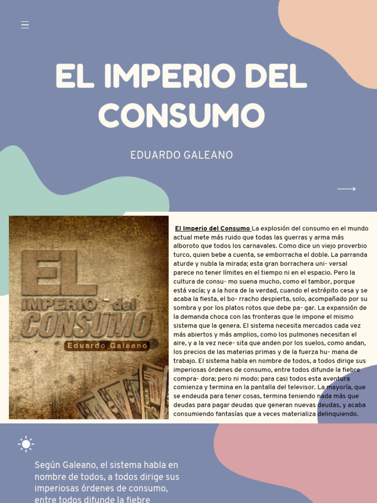 El Imperio Del Consumo | PDF