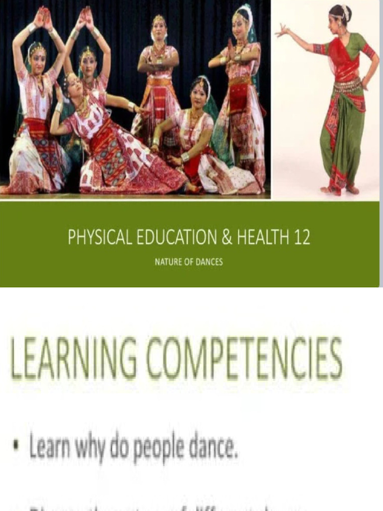 Understanding Dance: Types and Reasons | PDF