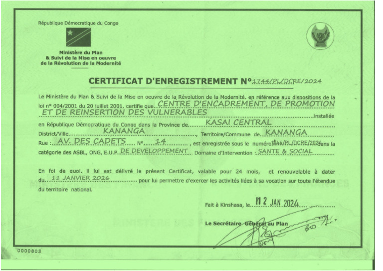 Cert Nat Ceprev | PDF