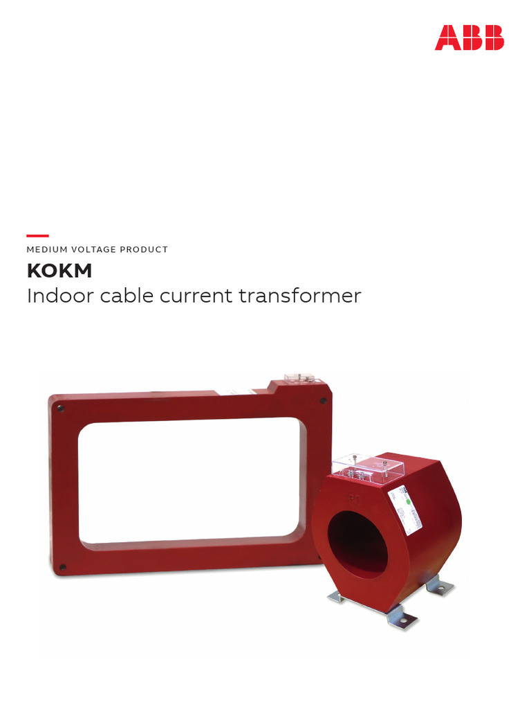 Indoor Cable Current Transformers | PDF | Electrical Engineering | Electromagnetism