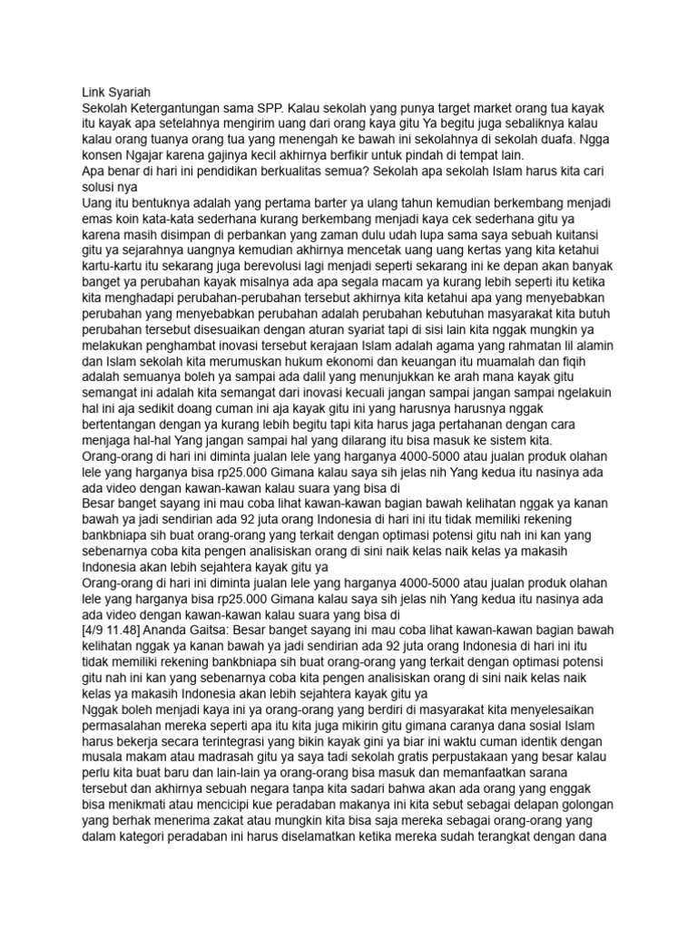 Link Syariah | PDF