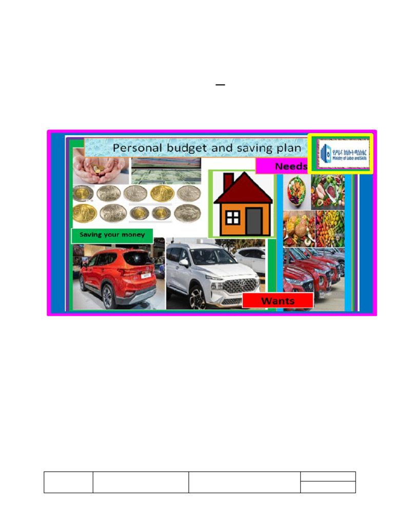 M07 Develop Pesonal Budget | PDF | Cost Of Living | Expense