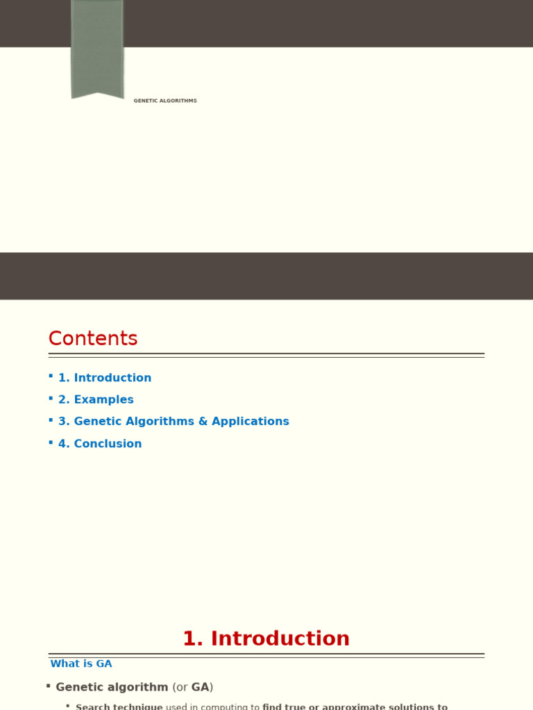 BTech 2024 ML Genetic Algorithms | PDF | Genetic Algorithm | Mathematical Optimization