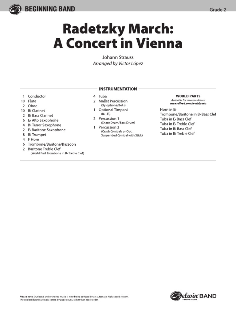 G2. Radetzky March | PDF