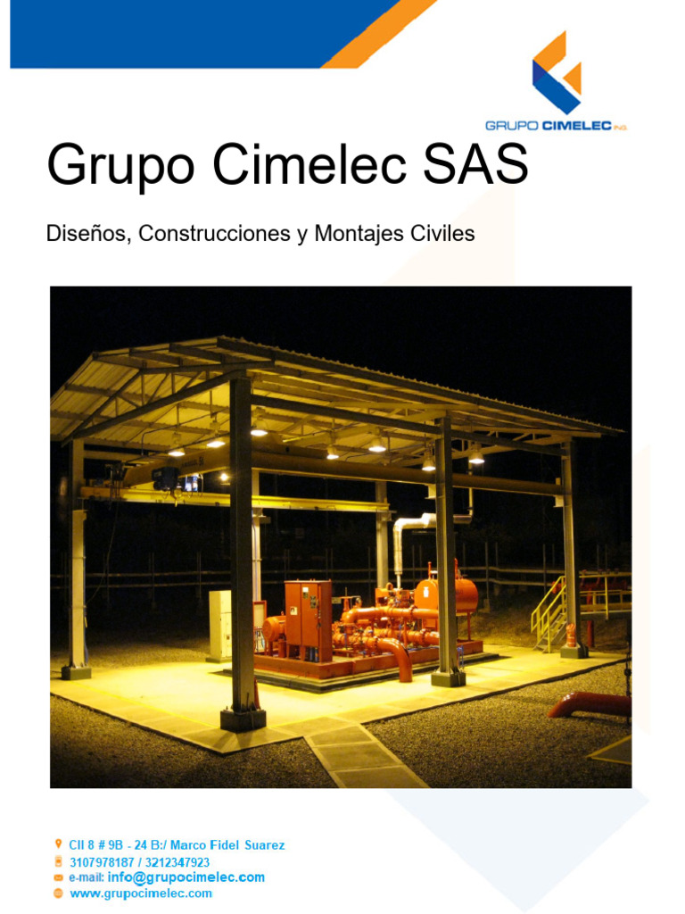 Brochure Empresa Servicios Civiles Cimelec Rev6.1 | PDF