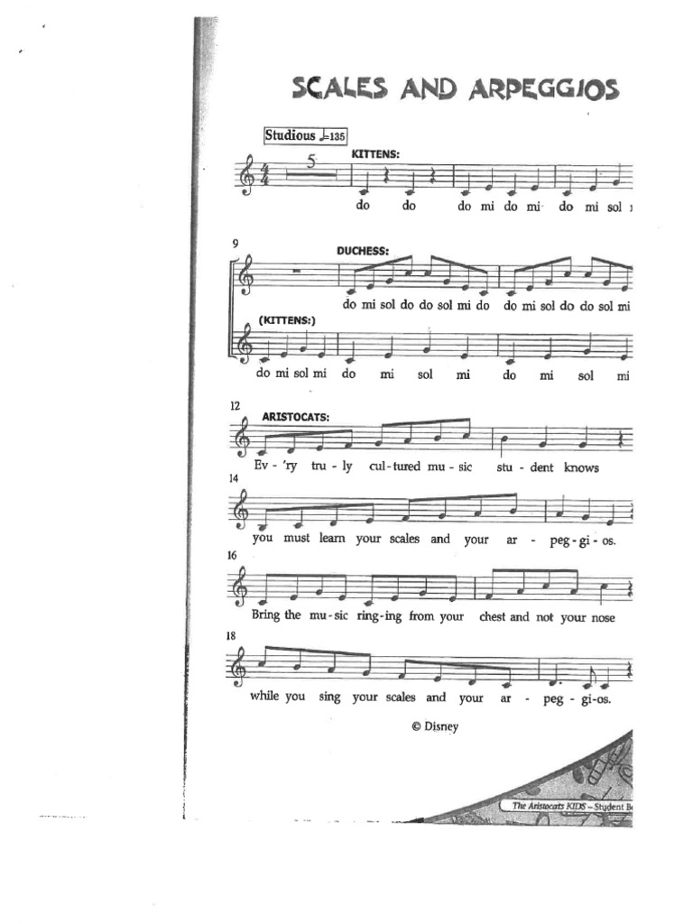 Scales and Arpeggios | PDF