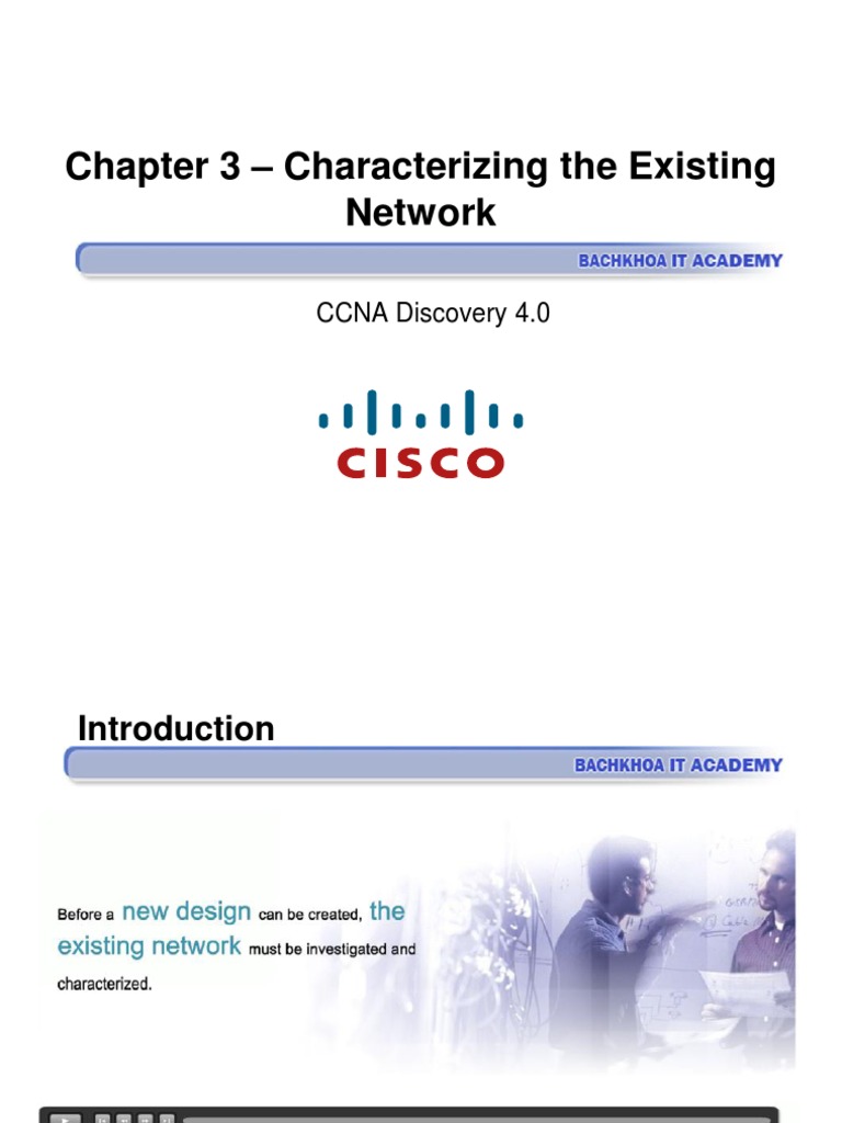 CCNA Dis4 - Chapter 3 - Characterizing The Existing Network - PPT ...
