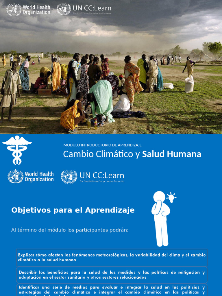 SPANISH - Climate Change and Human Health | PDF | Mitigación del cambio ...