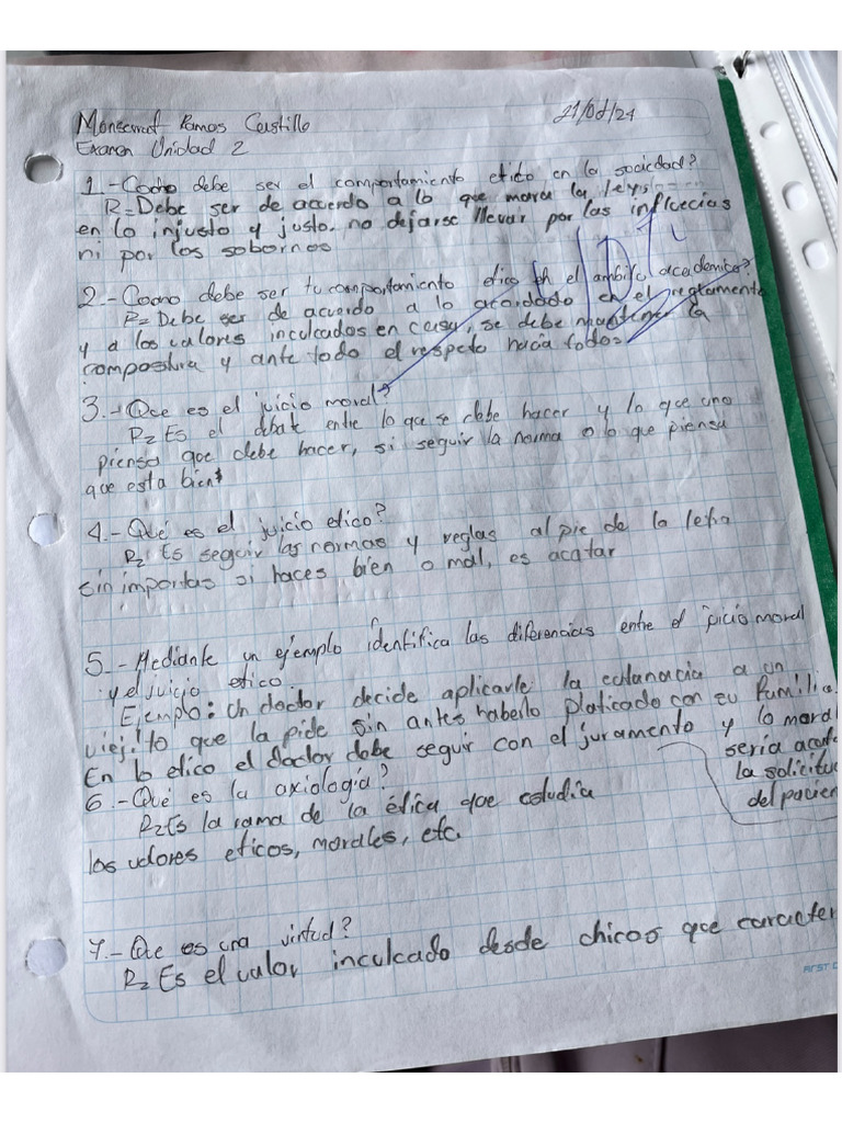 TallerDeEtica Unidad2 | PDF