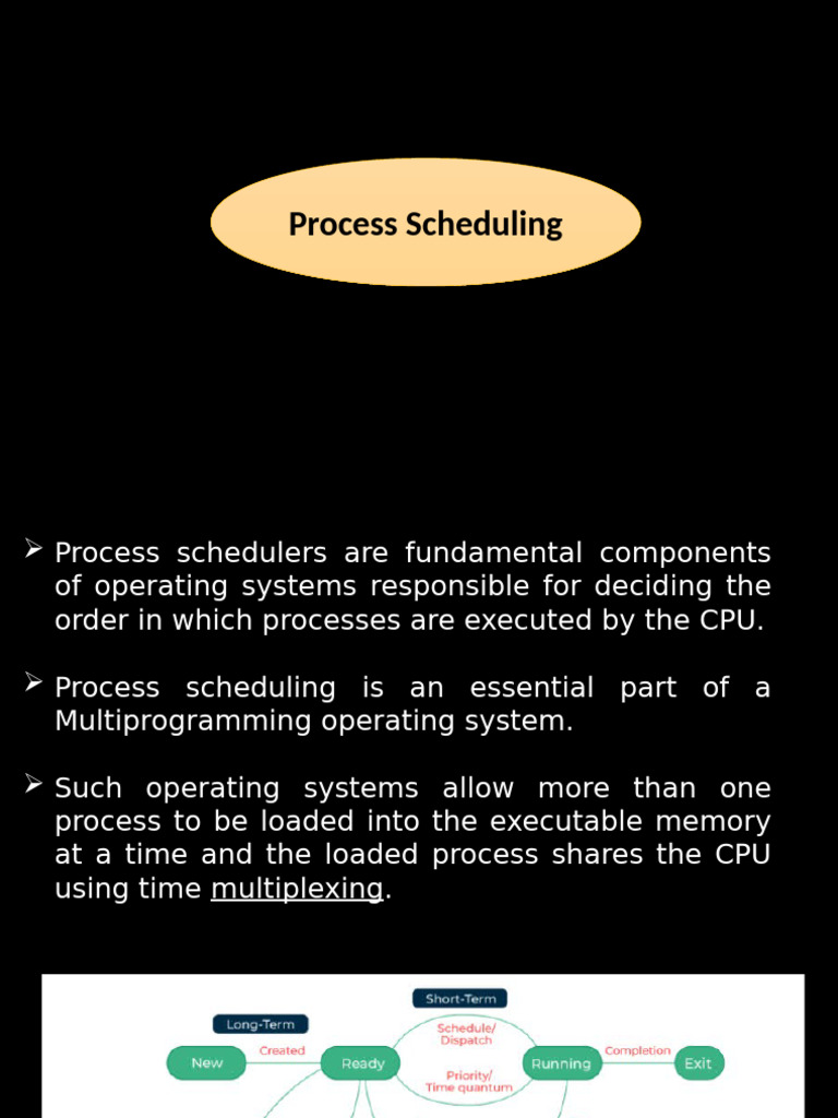 Process Scheduling | PDF Process Scheduling | PDF
