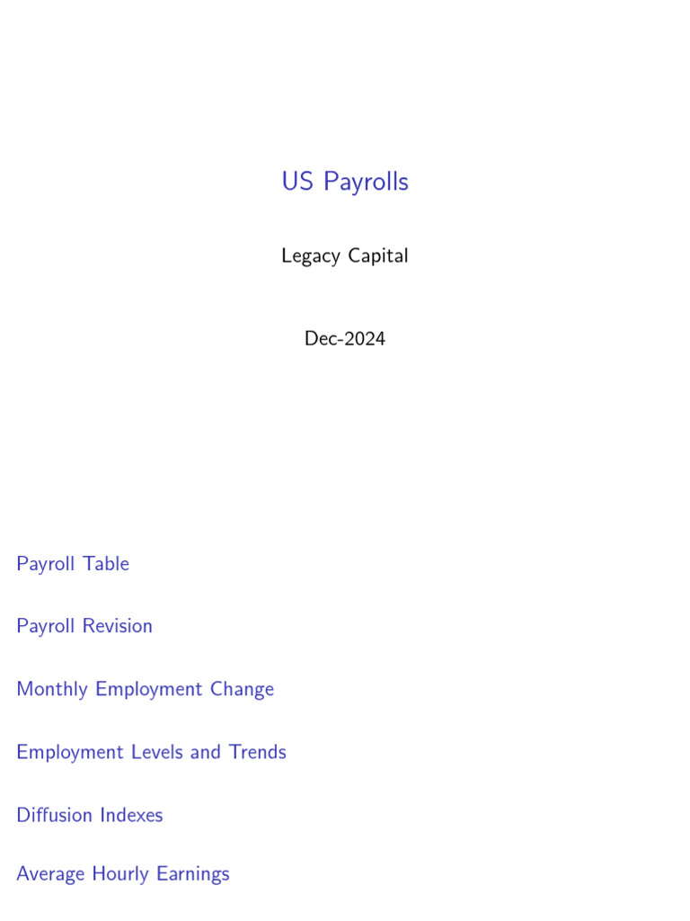 Payroll Chartbook (Nov24) | PDF | Service Industries | Business