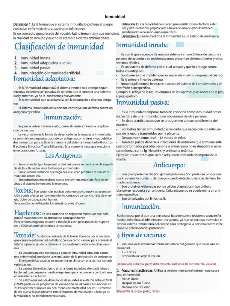 Inmunidad | PDF