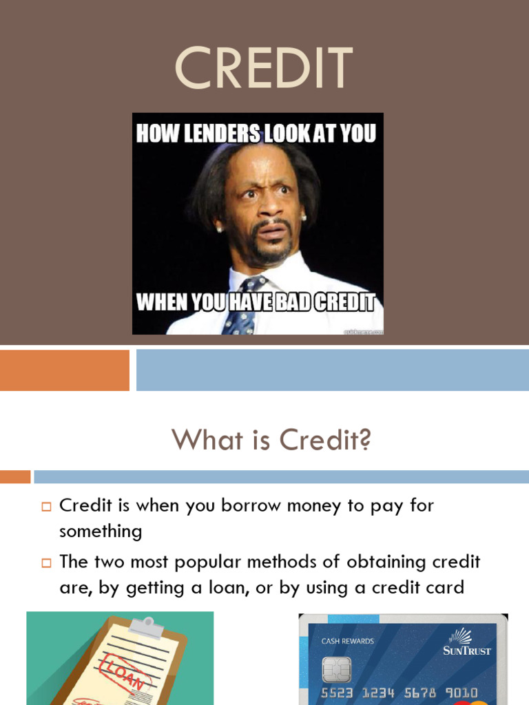 Civics and Economics Credit Notes | PDF | Finance & Money Management ...