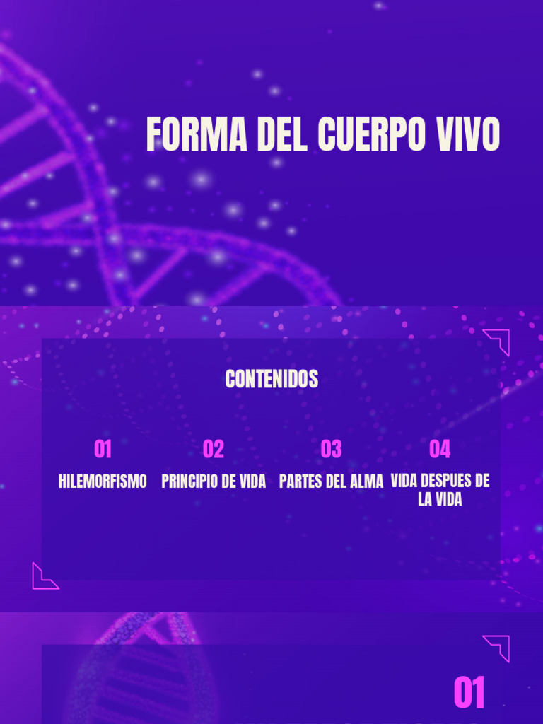 1.2 Forma del cuerpo vivo | PDF | Alma | Vida