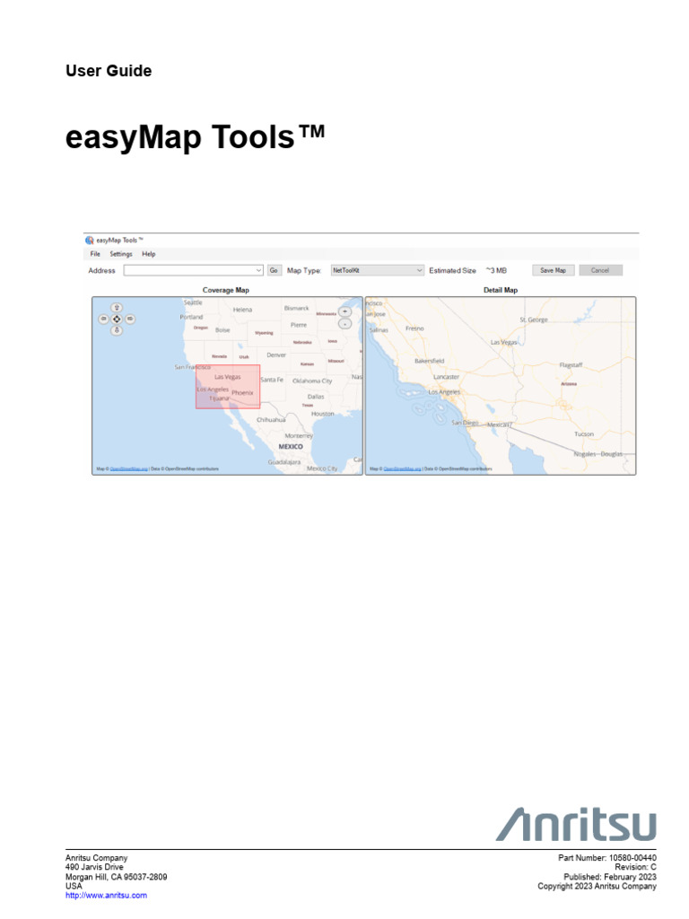 Easymap Tools™: User Guide | PDF | Menu (Computing) | Graphical User Interfaces