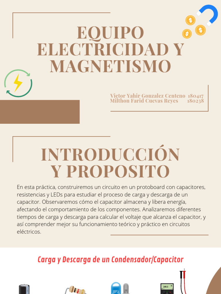 Exposicion Electricidad y Magnetismo | PDF