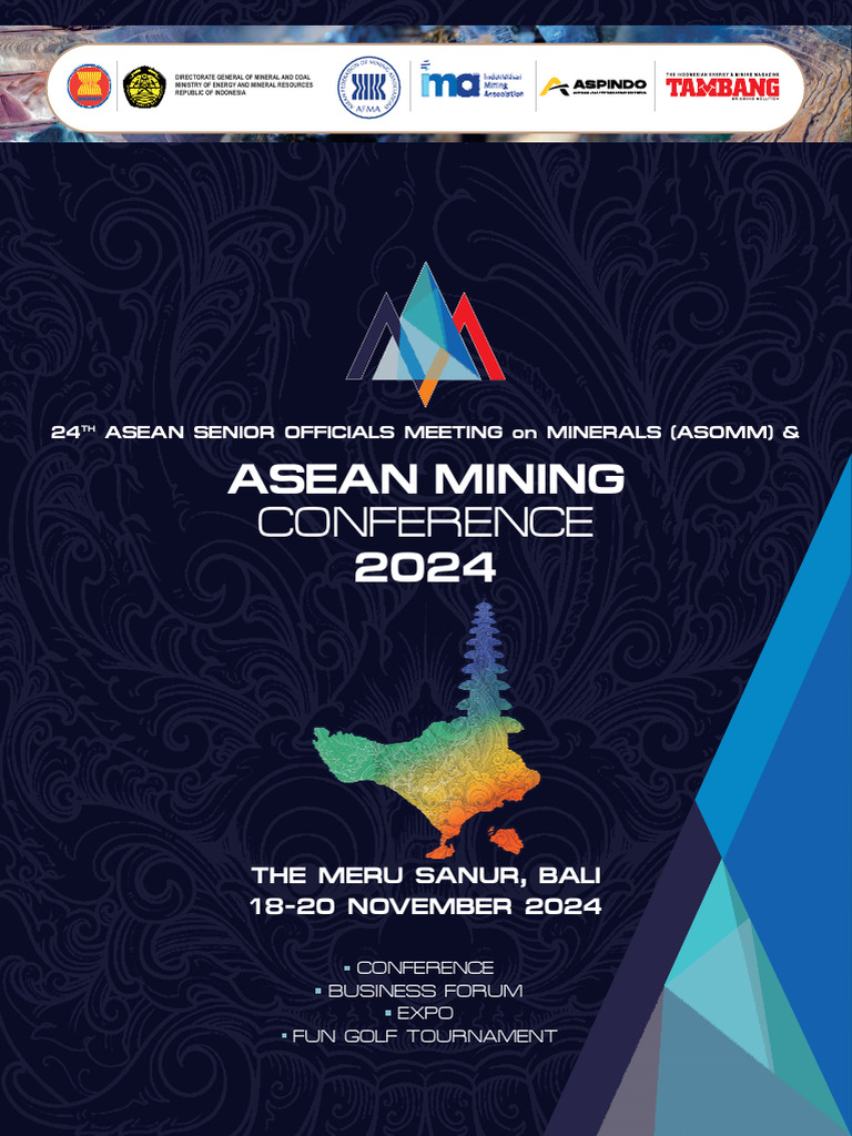 Program ASEAN Mining Conference 2024 IMA-ASPINDO-TAMBANG | PDF | Sustainability | Mining