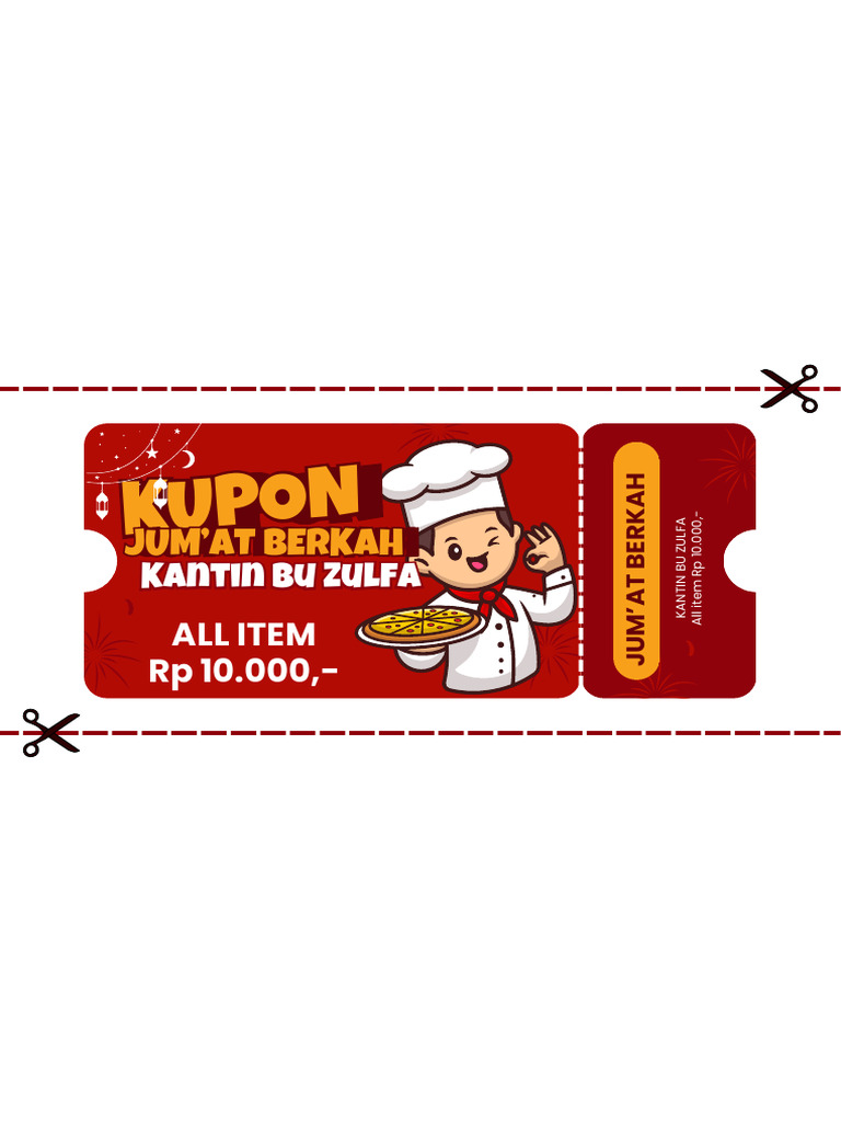 Kupon Undian Jalan Sehat Merah Dan Oranye (1) - Compressed | PDF