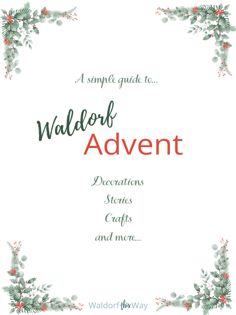 waldorf-advent-guide | PDF | Advent | Waldorf Education