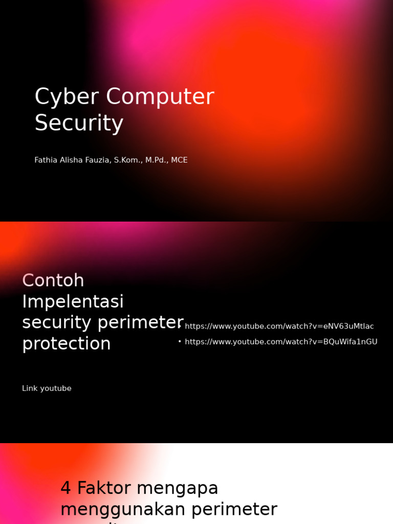 Cyber Computer Security | PDF