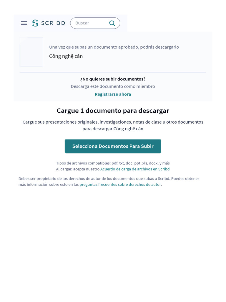 Suba Un Documento - Scribd | PDF | Scribd | Privacidad en internet
