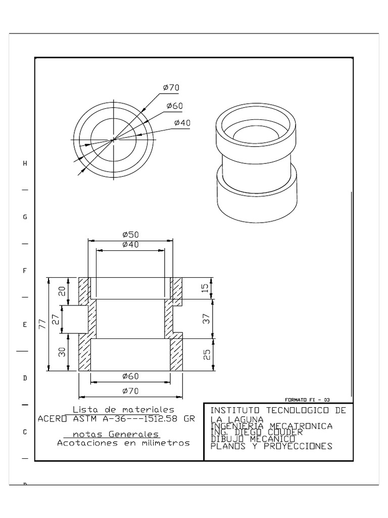 Pieza4 (2) - Modelo Perron | PDF