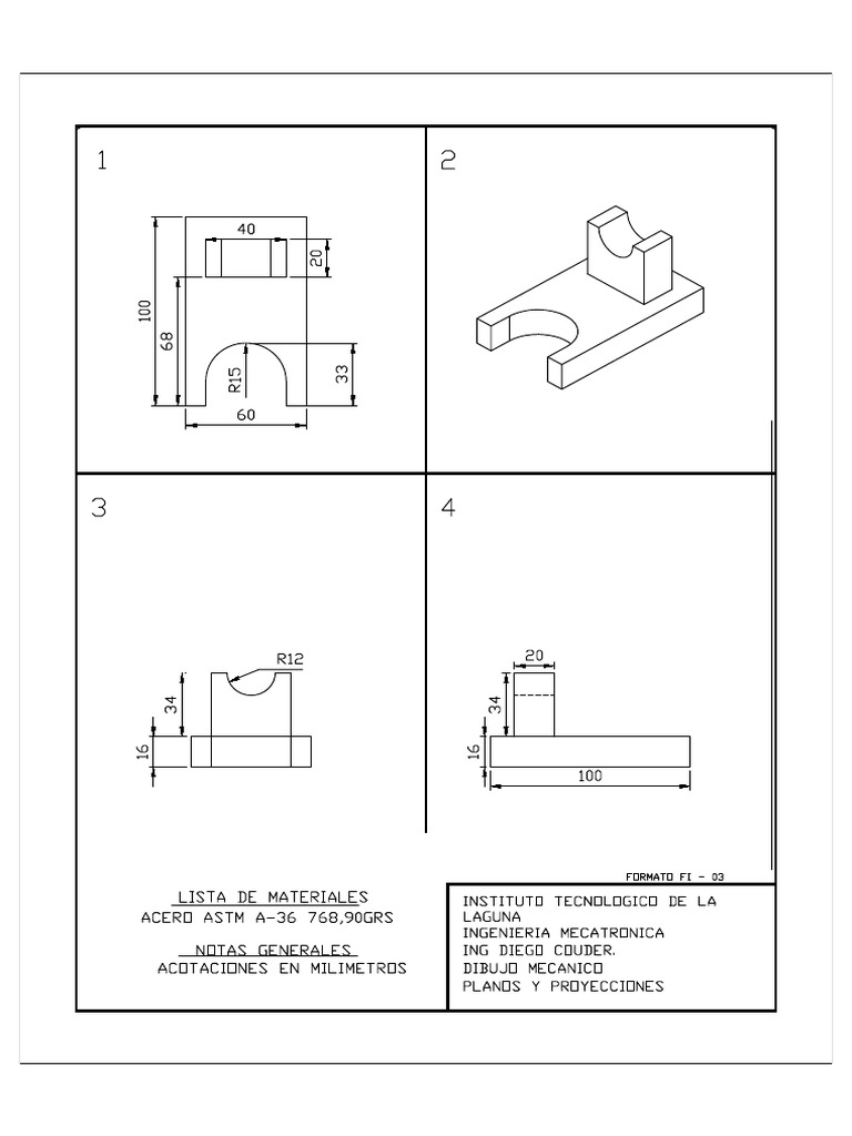 Pieza5 Tec Modelo | PDF
