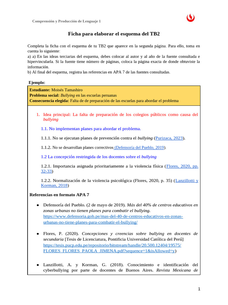 TB2 Ficha Individual para El Esquema | PDF | Abuso infantil