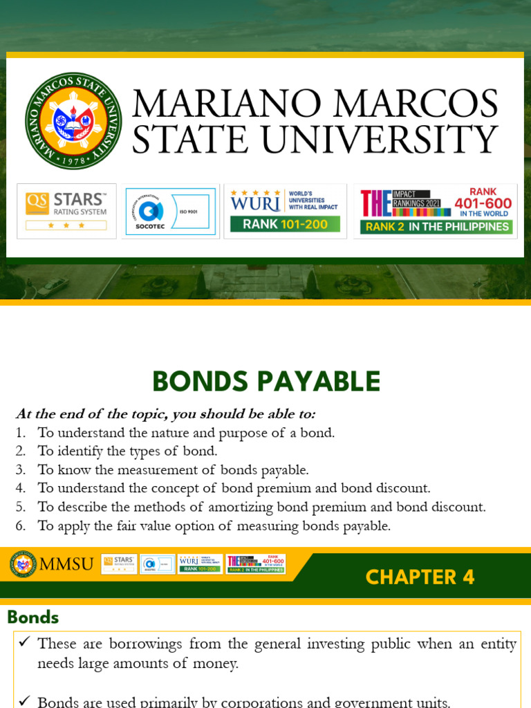6 Bonds-Payable - First-Part | PDF | Bonds (Finance) | Discounting