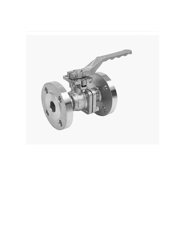 Flange Ball Valve | PDF | Valve | Mechanical Engineering