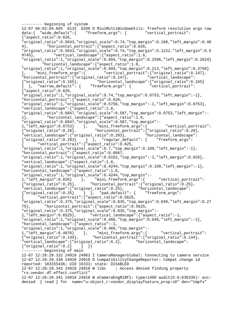 Log Cat 1733595989272 | PDF | Software | Computing