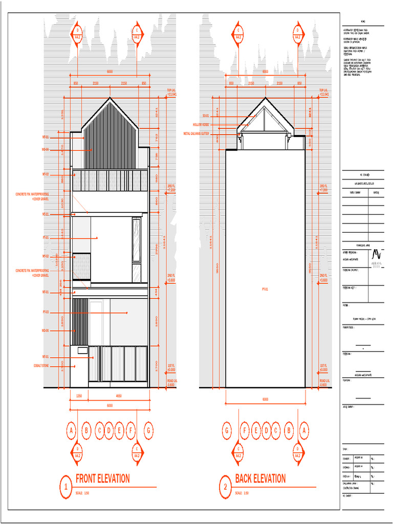 Building Elevation Plans & Details | PDF