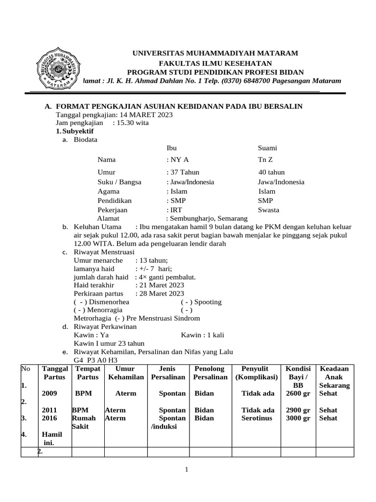 UTS MK PROFESIONALISME kebidanan Bu Amalia (soal no 2) | PDF