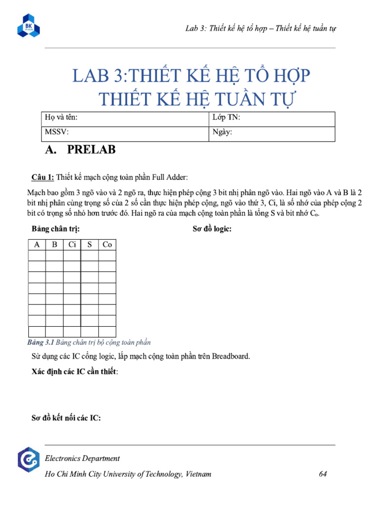 Prelab 3 | PDF