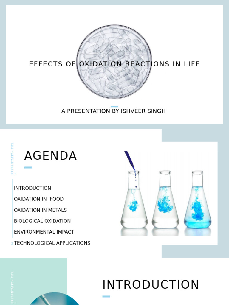 Impact of Oxidation in Daily Life | PDF | Redox | Rust