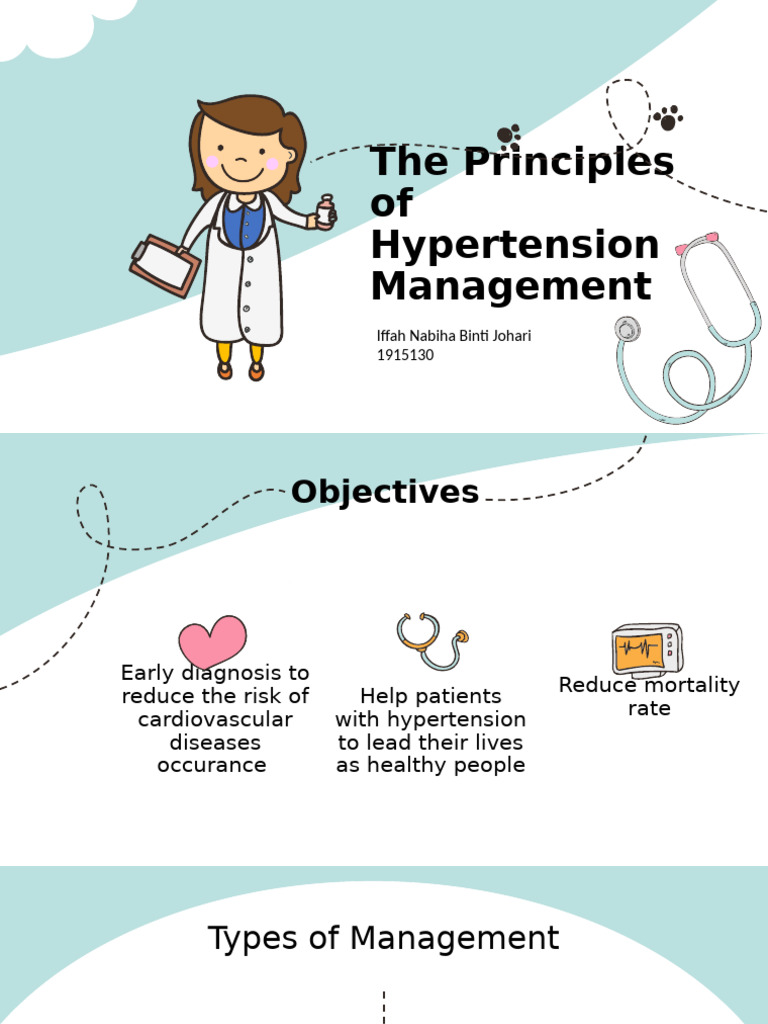The Principles of Hypertension Management | PDF | Hypertension ...