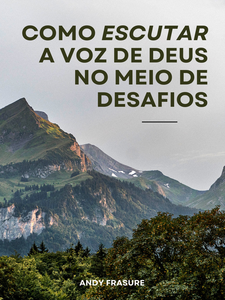 Escutando Deus em Tempos Difíceis | PDF | Sabedoria | Davi