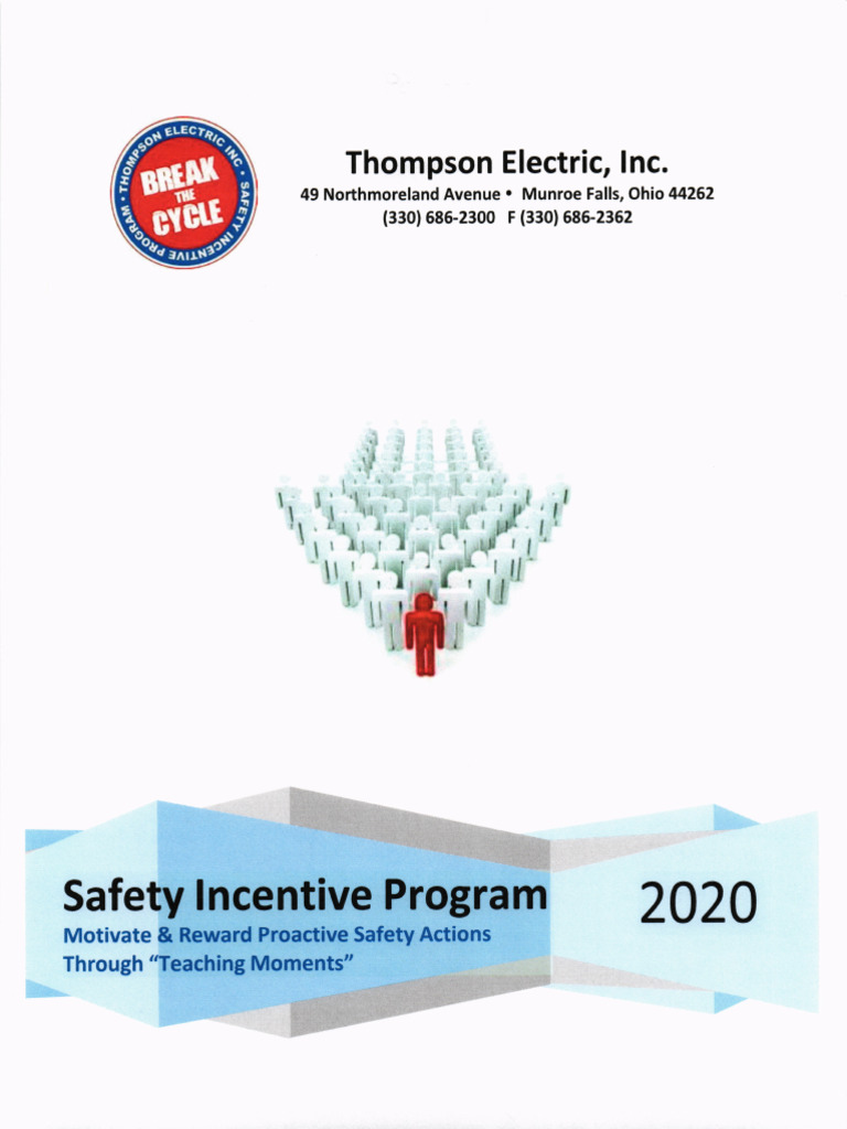 Safety Incentive Program 2020 | PDF | Occupational Safety And Health ...