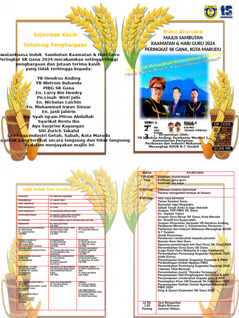 Buku Aturcara Kaamatan | PDF