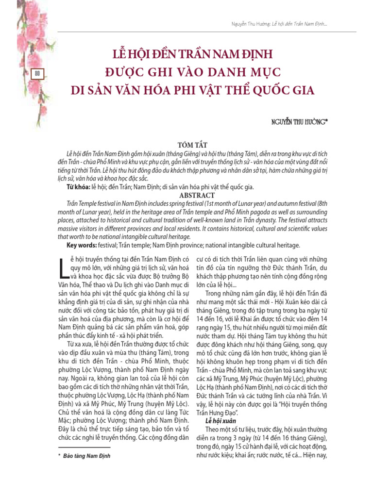 5016 - Le Hoi Dan Tran Nam Dinh | PDF