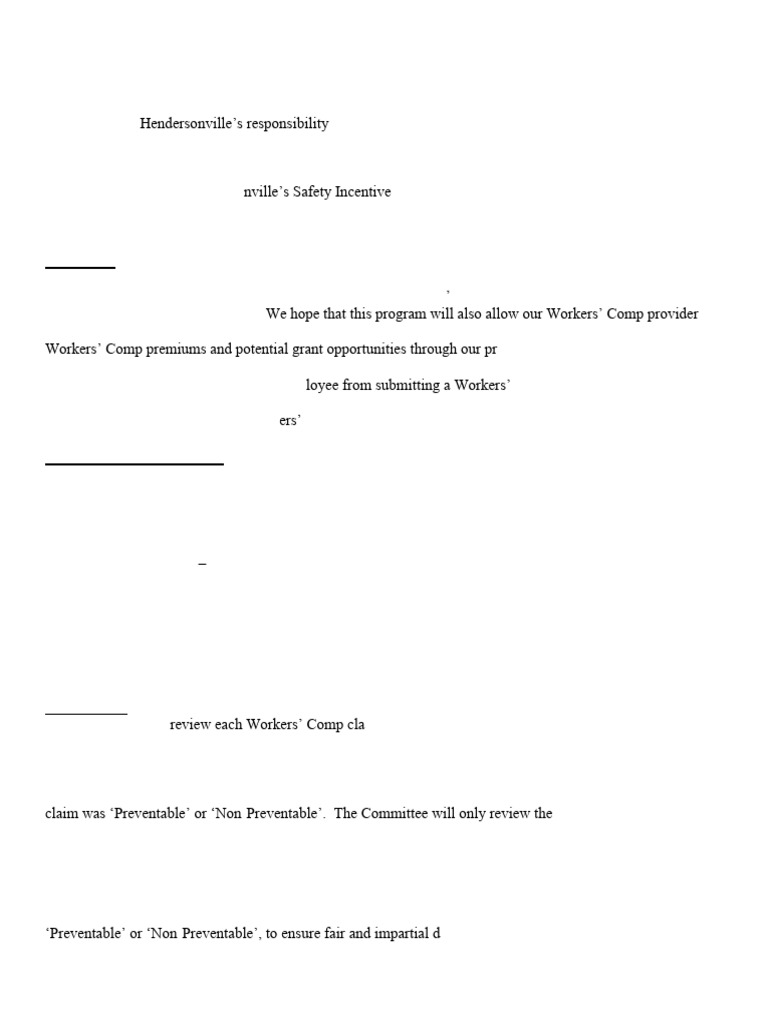 Safety Incentive Program (PDF) | PDF | Inspector | Accrual