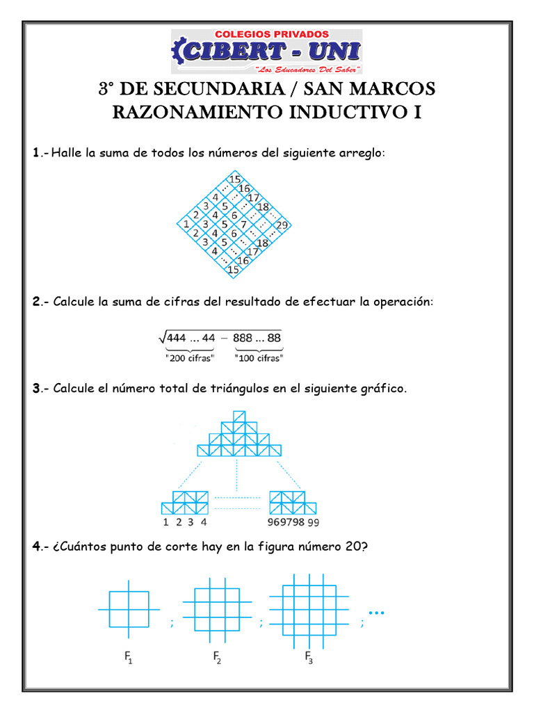 Semana 4 - RM (S.M 3ro) | PDF