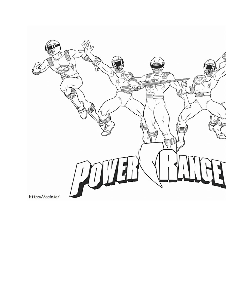 Gambar Power Rangers | PDF