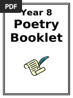Year 7 Poetry Revision | PDF | Poetry | Rhyme
