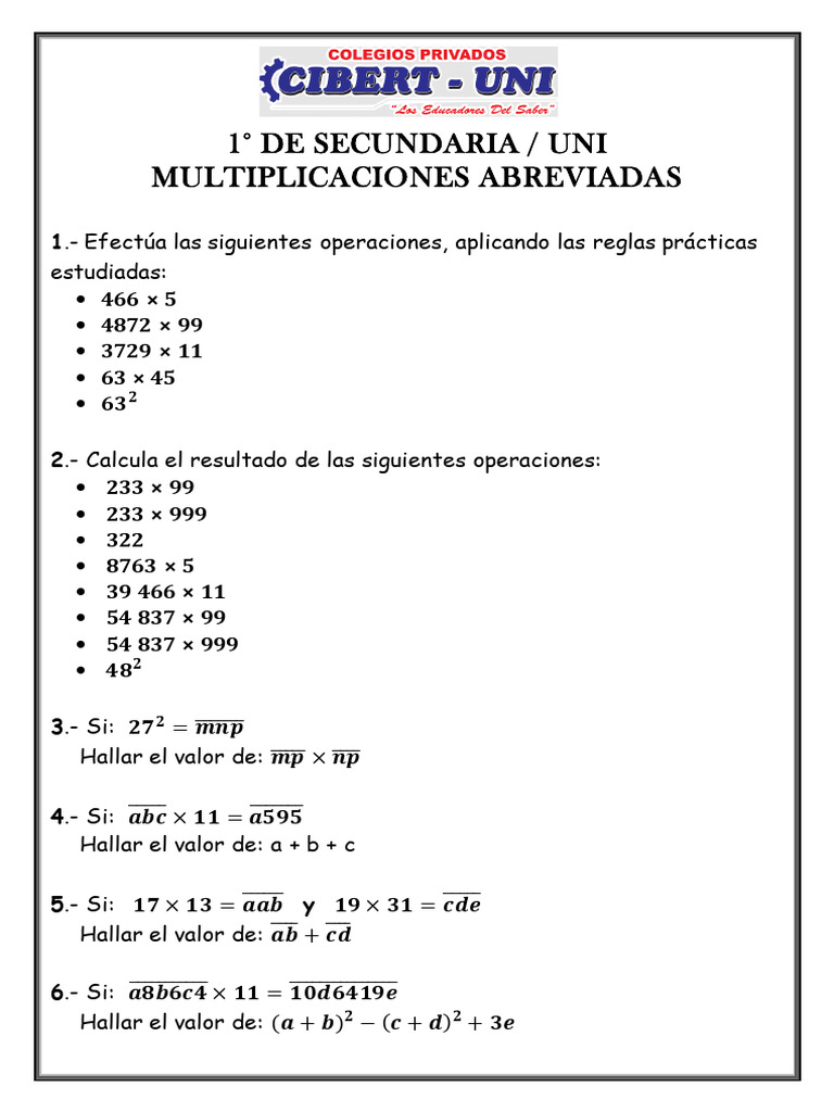 Semana 6 - RM (Uni 1ro) | PDF