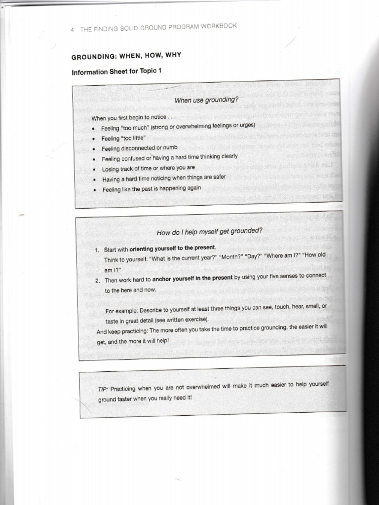 Grounding Wsorksheet | PDF