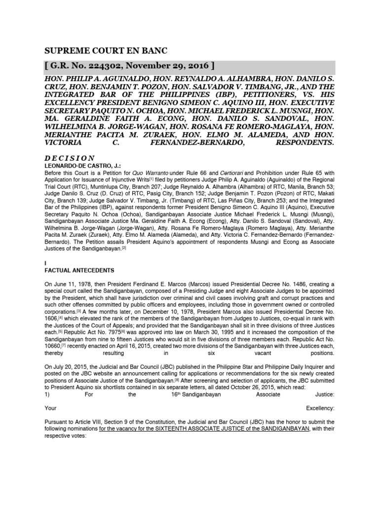 Aguinaldo v. Aquino III | PDF | Standing (Law) | Certiorari
