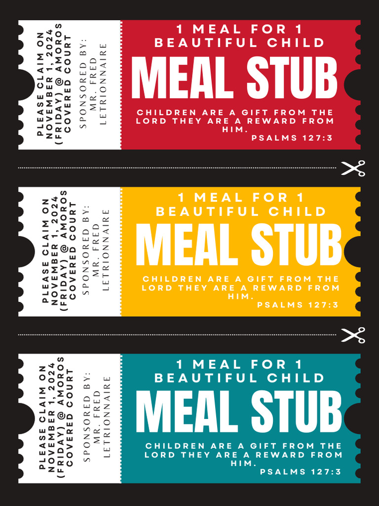 Claim Stub Layout | PDF