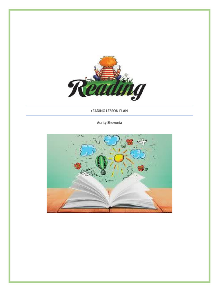 Reading Lesson Plans for 5-Year-Olds | PDF | Lesson Plan | Vocabulary